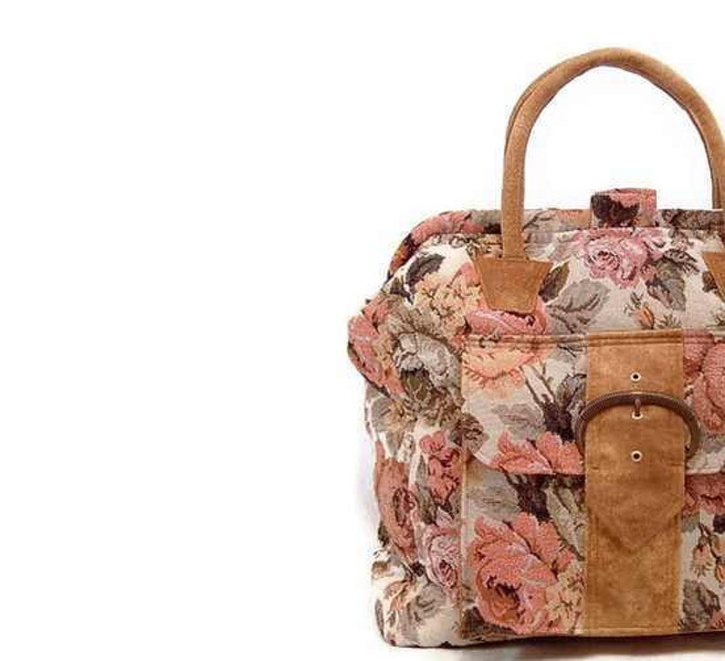 PATTERN for Carpet Bag Victorian Shabby Chic Mary Poppins Style Fitting ...