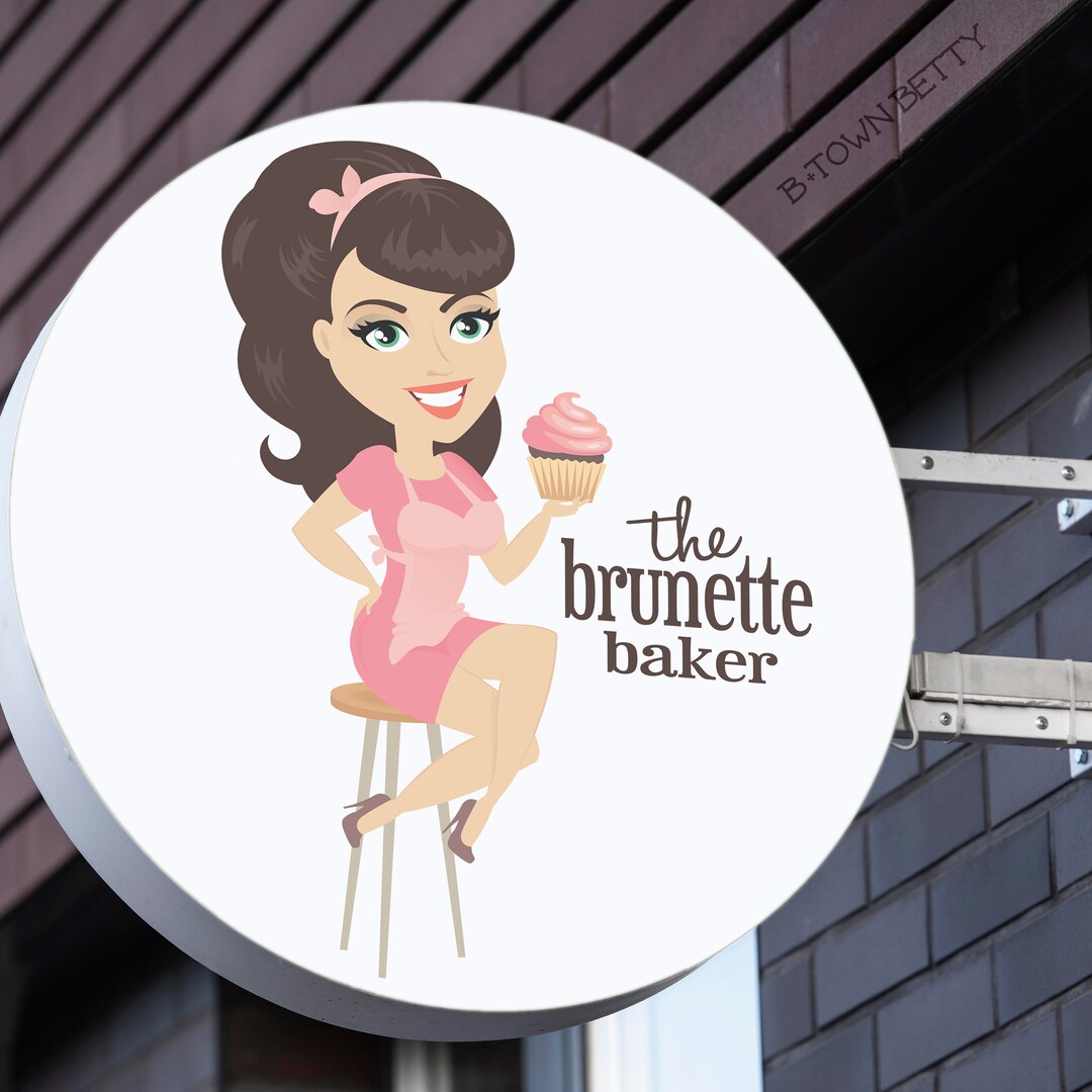 Original Character Logo Design, OOAK Caricature Logo Design - Etsy Ireland