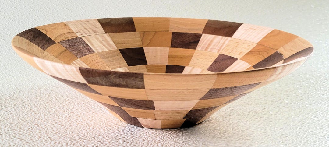 Large Segmented Bowl - Etsy