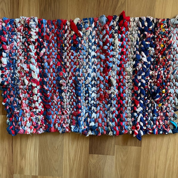 Twined Rag Rugs - Etsy