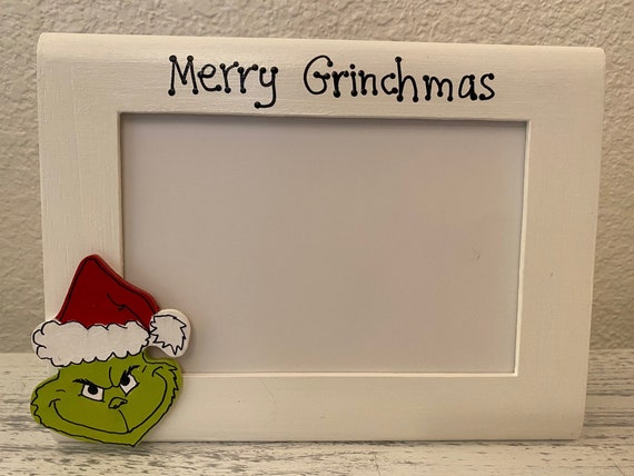 Christmas Frame Grinch Grinchmas Personalized 4x6 Photo - Etsy UK