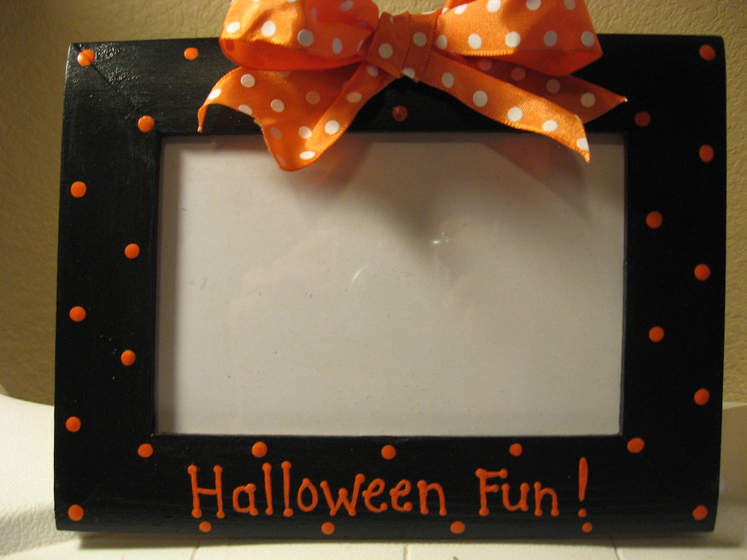 Halloween Frame Halloween Fun Frame Personalized Custom Photo Picture ...