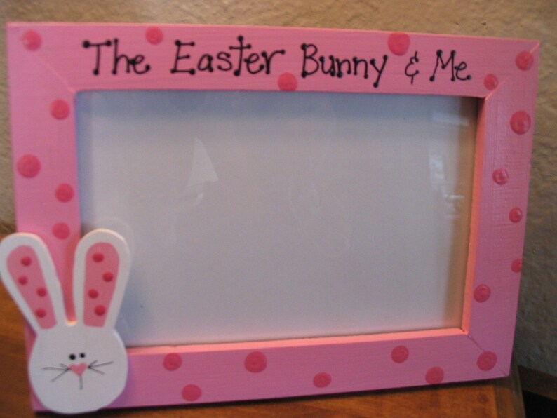 Easter Frame the Easter Bunny and Me Easter Frame - Etsy