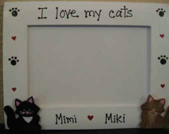 Cat Memory Picture Frame - Etsy