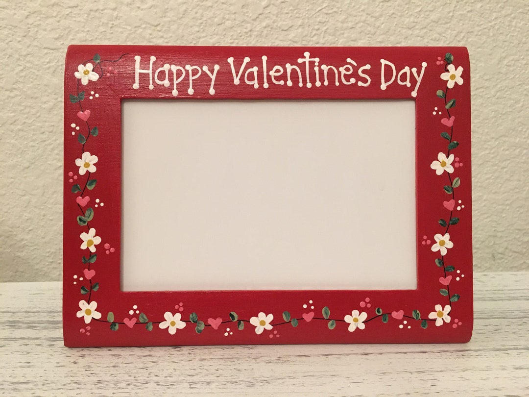 Valentines Day Happy Valentines Day Valentine's Day Photo Picture Frame ...