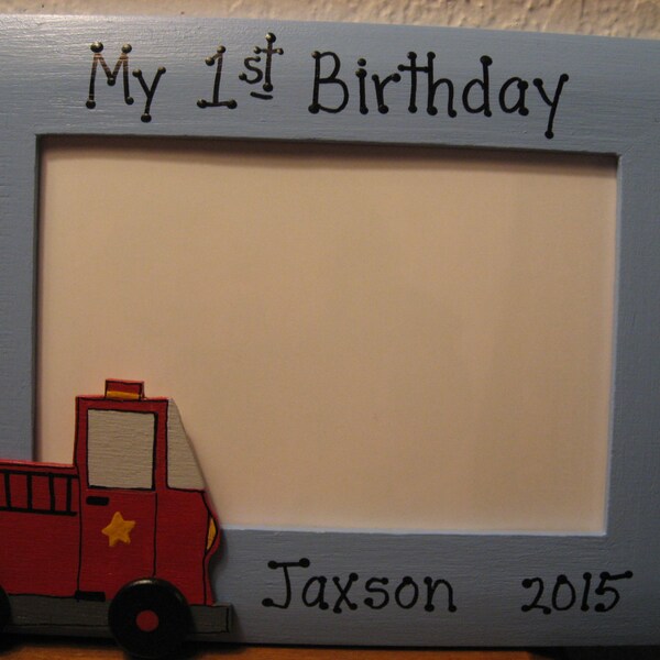 Fire Truck Frame - Etsy