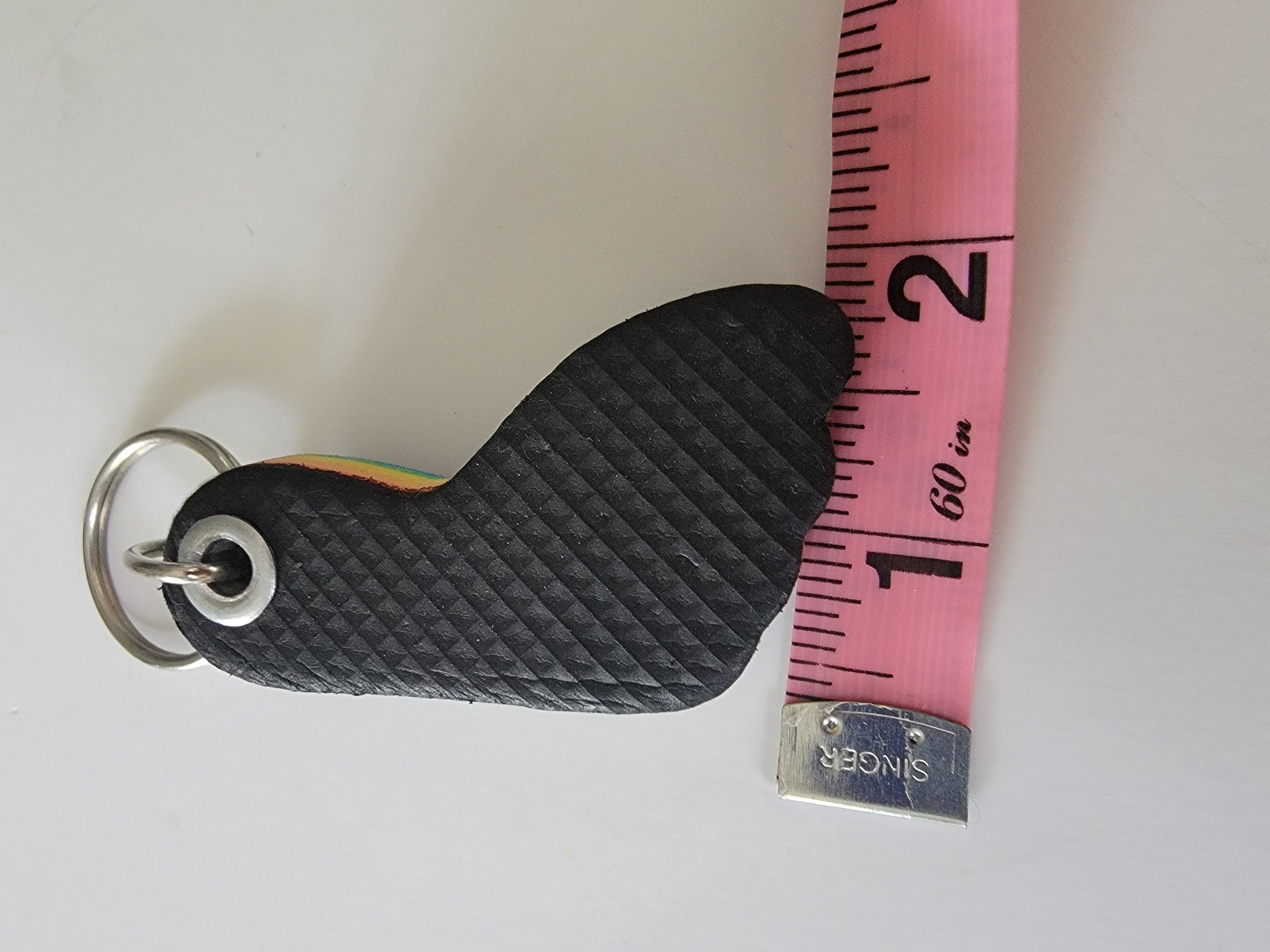 Nostalgic Charm: Vintage 1980s Rainbow Flip Flop Keychain - Etsy