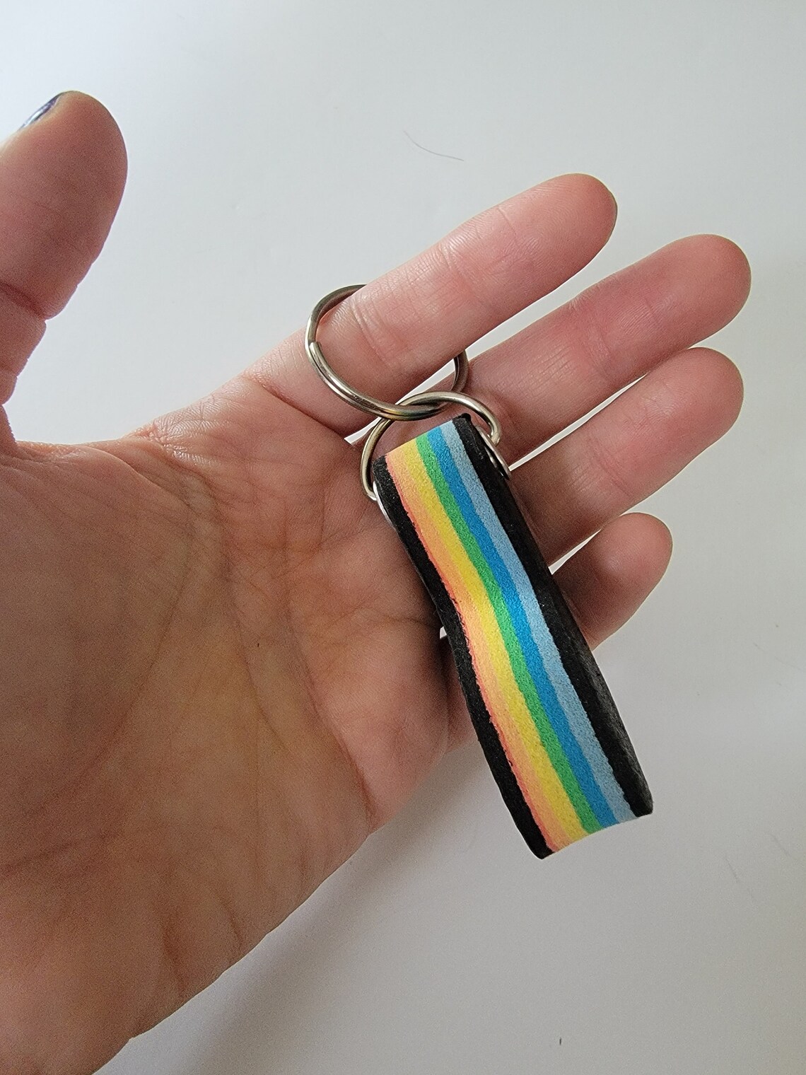 Nostalgic Charm: Vintage 1980s Rainbow Flip Flop Keychain - Etsy