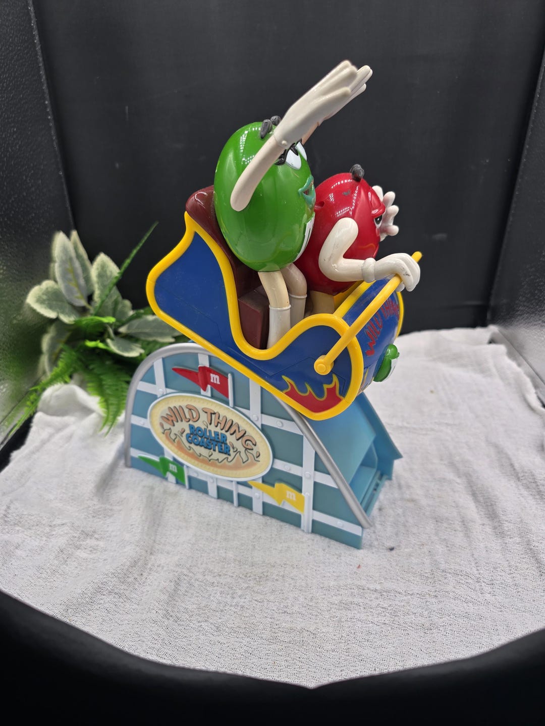 M&m's "wild Thing" Roller Coaster Candy Dispenser - Etsy