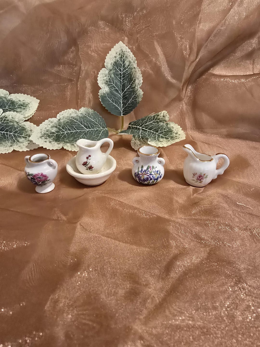 Porcelain Miniature Pitchers - Etsy