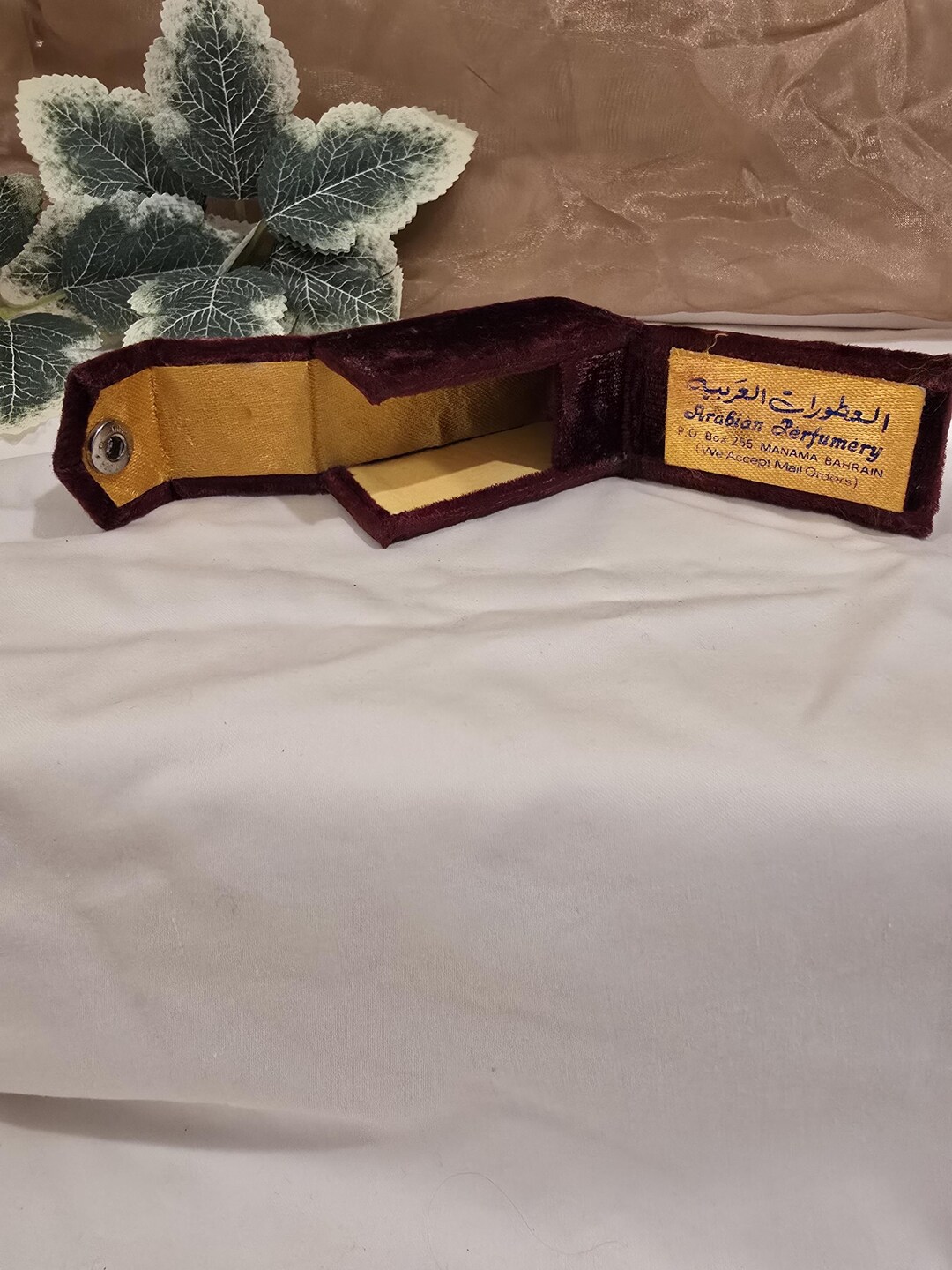 Vintage Velvet Perfume Box - Etsy