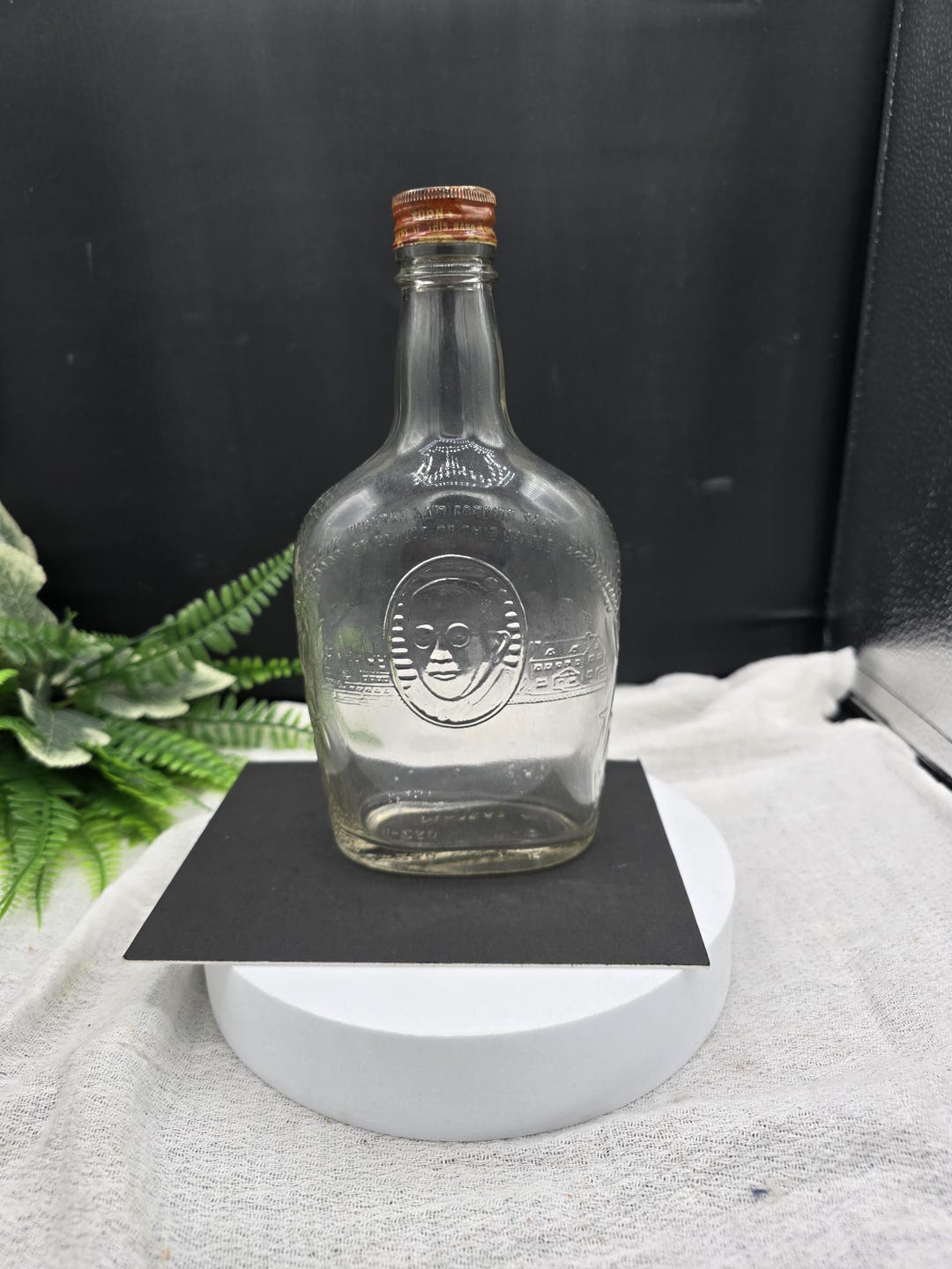 Rare Vintage Harry Wilken & Family Distillery Embossed Whiskey Bottle ...