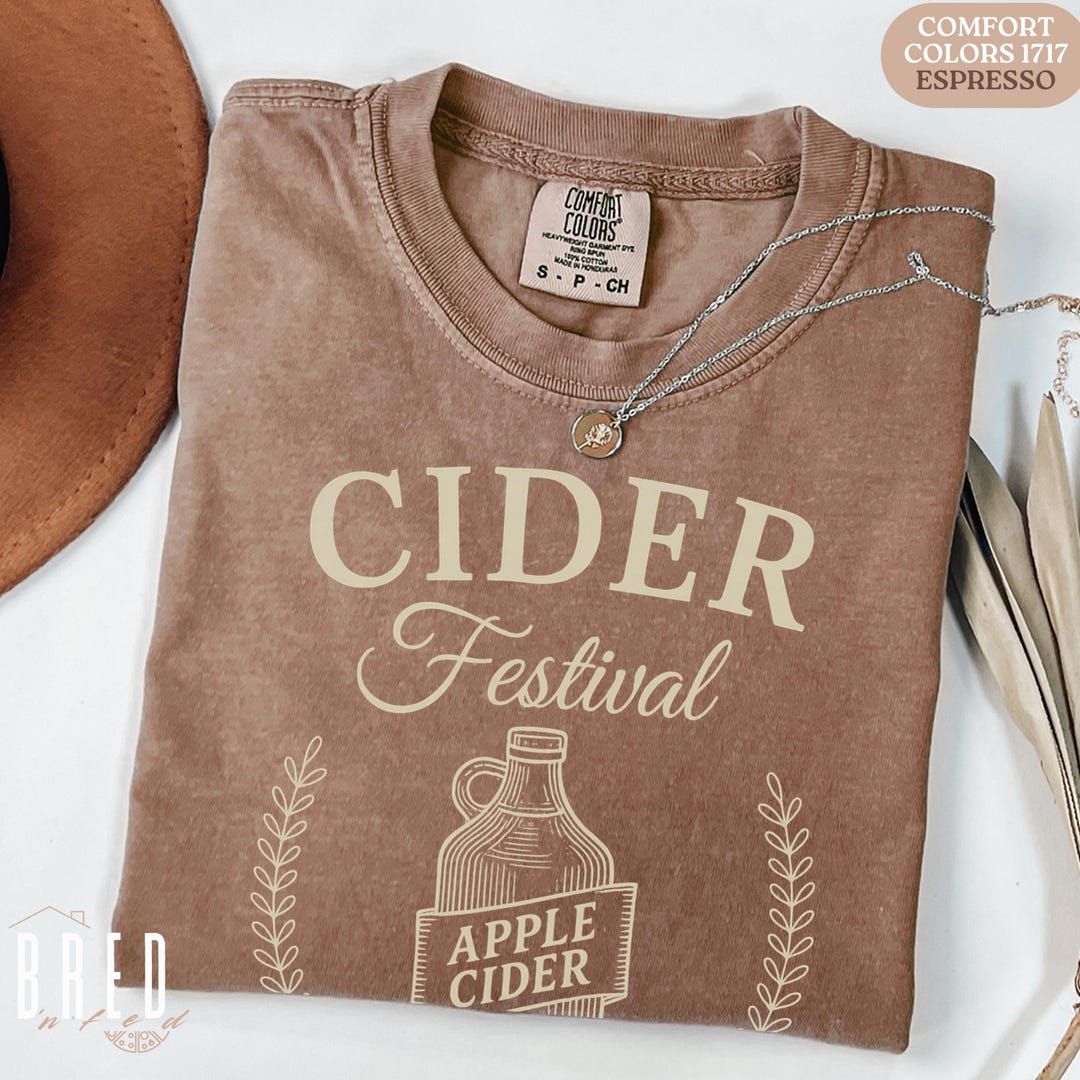 Cider Festival Shirt, Summerween Comfort Colors Tshirt, Vintage Farm ...