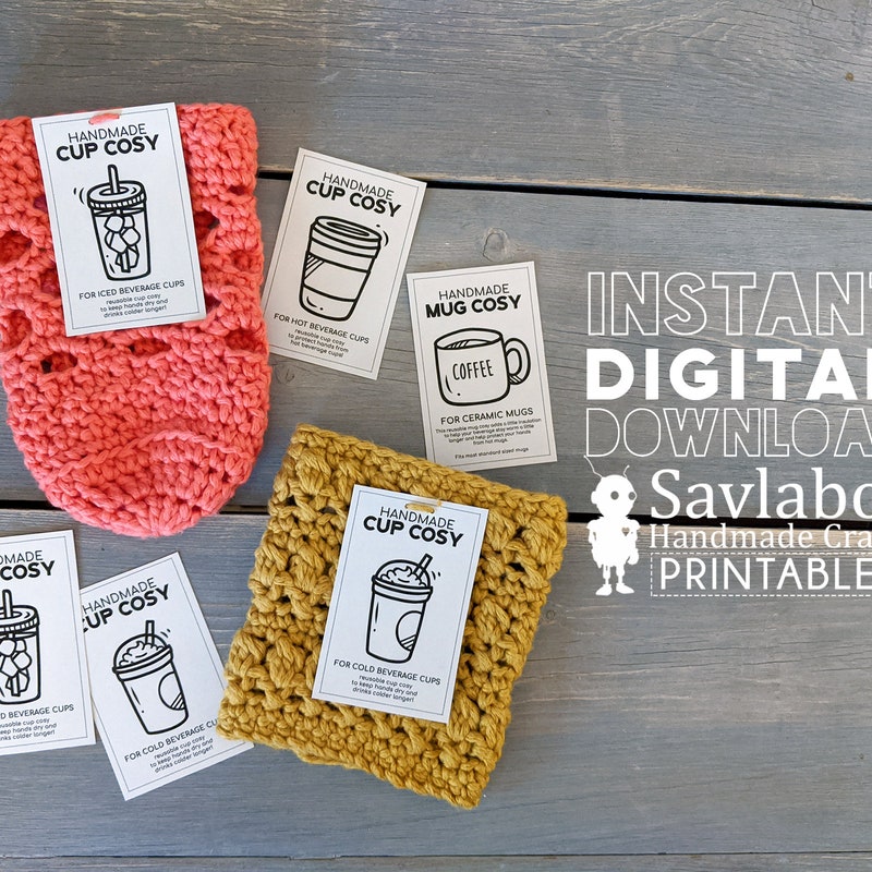 Mug Rug Tag Printable - Etsy