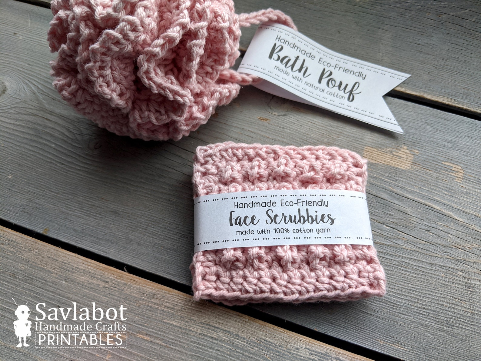 Printable Face Scrubbies Wraps, Printable Gift Tags, Labels, Market ...