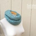 Knit Pattern PDF Infinity Scarf- Knit Cowl Pattern - Knit Scarf Pattern ...