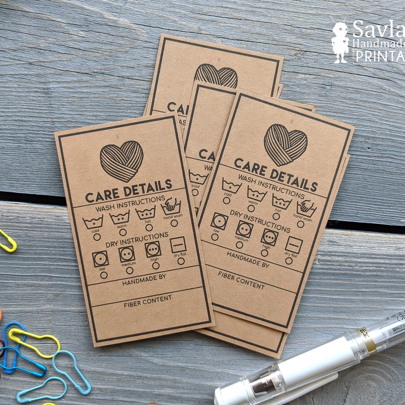 Labels for Handmade Items - Etsy