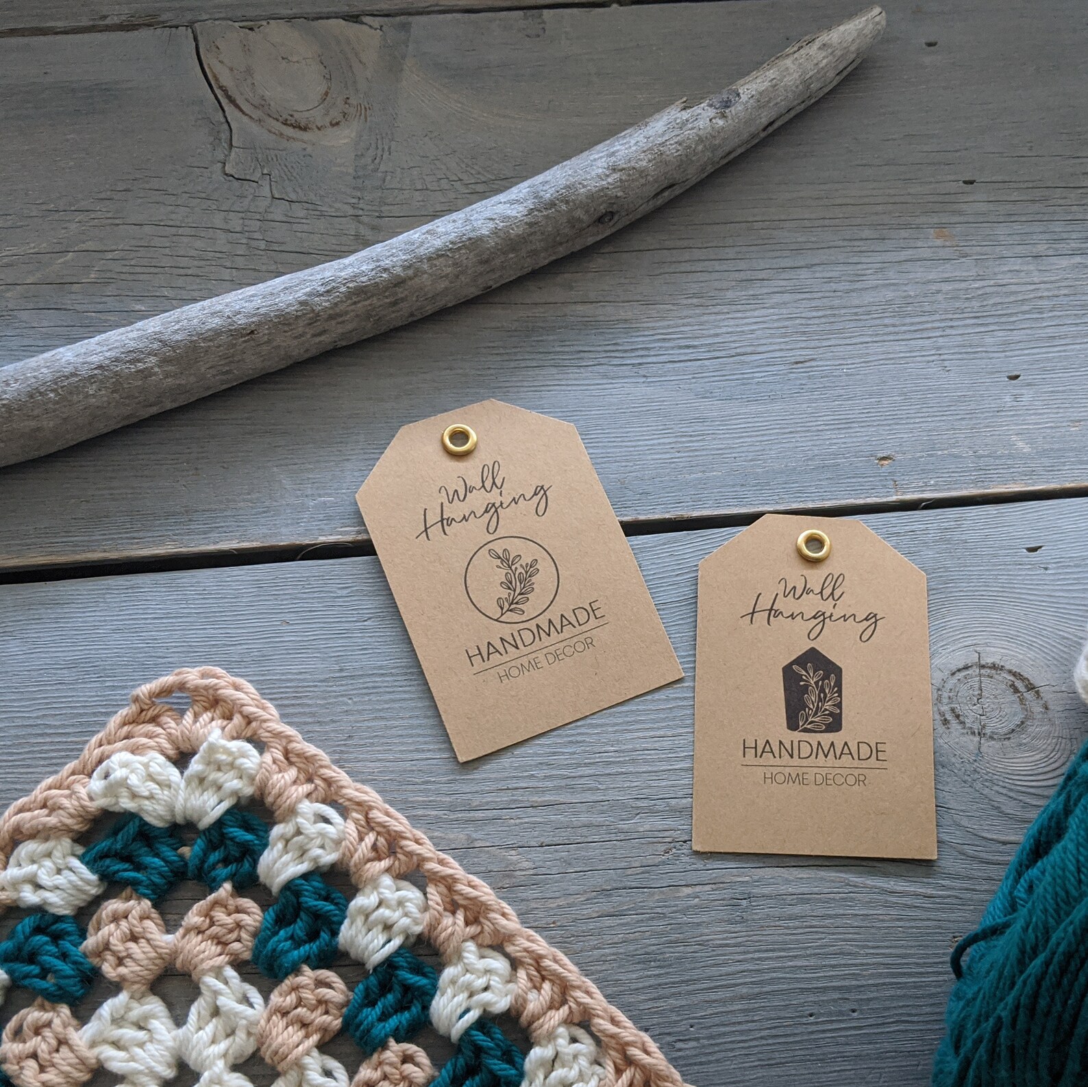 Handmade HOME Wall Hanging Printable Tags, Knit Wall Hanging, Macrame ...