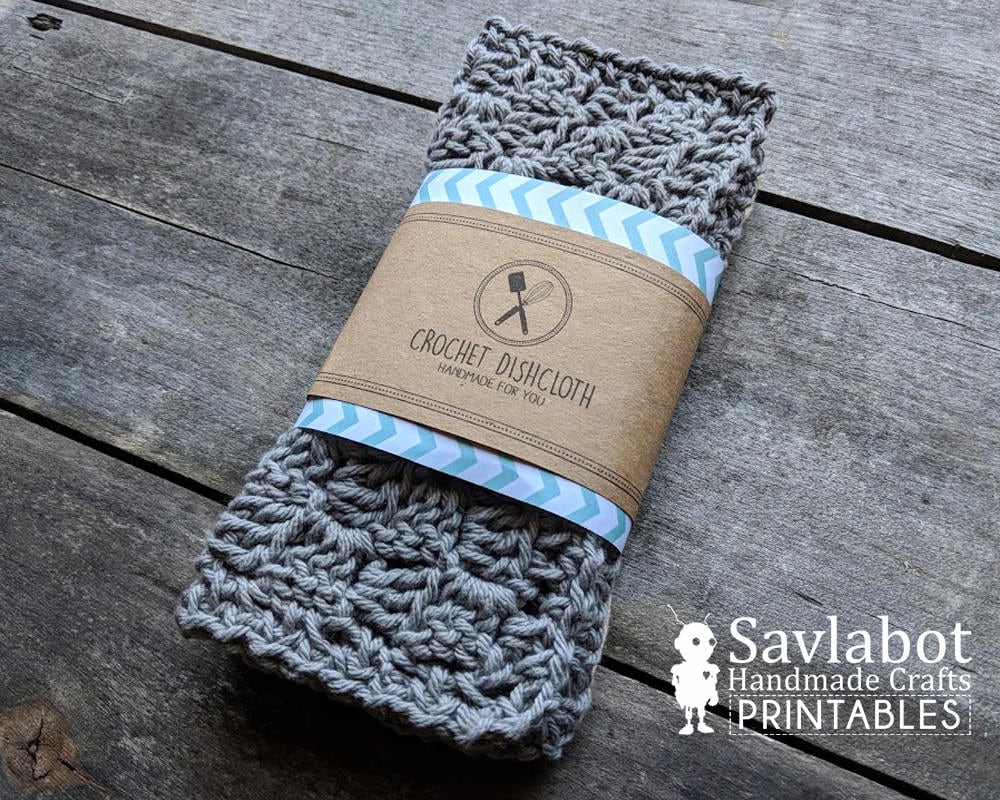 Crochet Sewing & Fiber dishcloth sleeve crochet dishcloth label ...