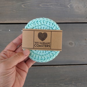 Printable Coaster Tags and Labels, Knit, Crochet Coaster Sets ...