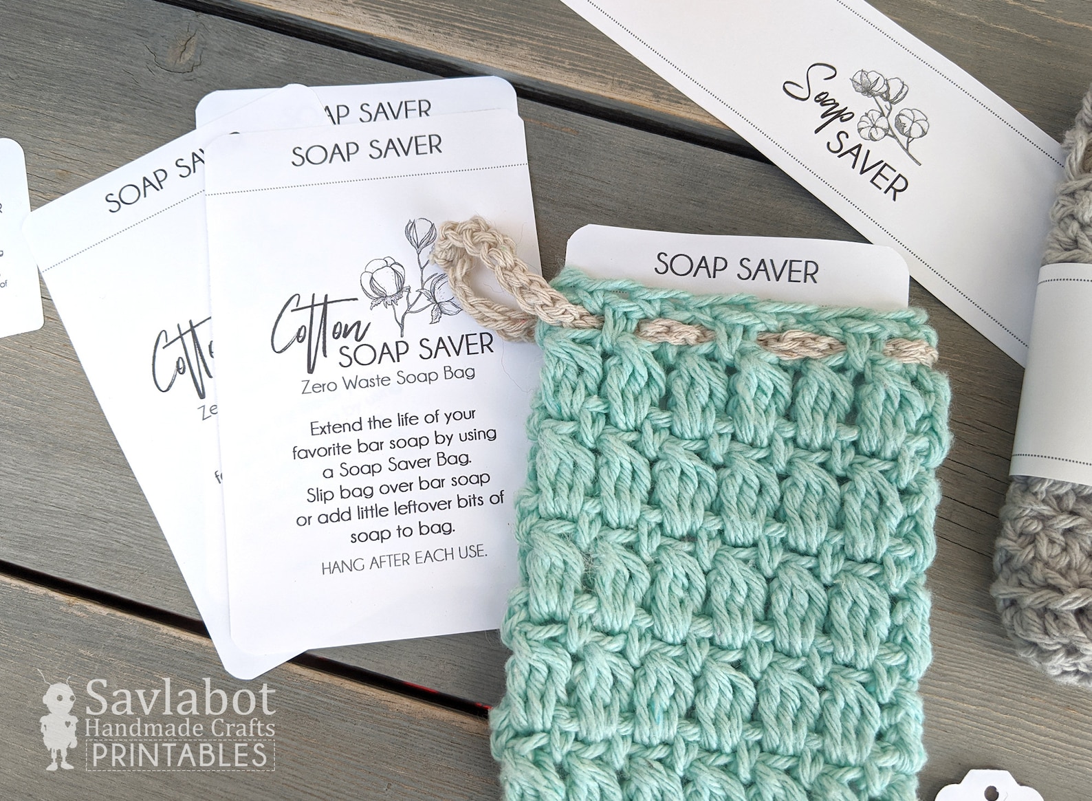 Soap Saver Printable Tags Knit Face Cloths Wraps Soap Saver - Etsy Canada