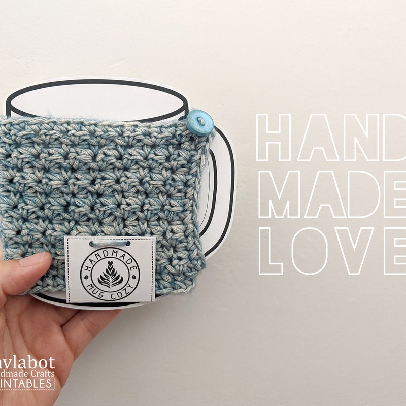 Mug Rug Tag Printable - Etsy