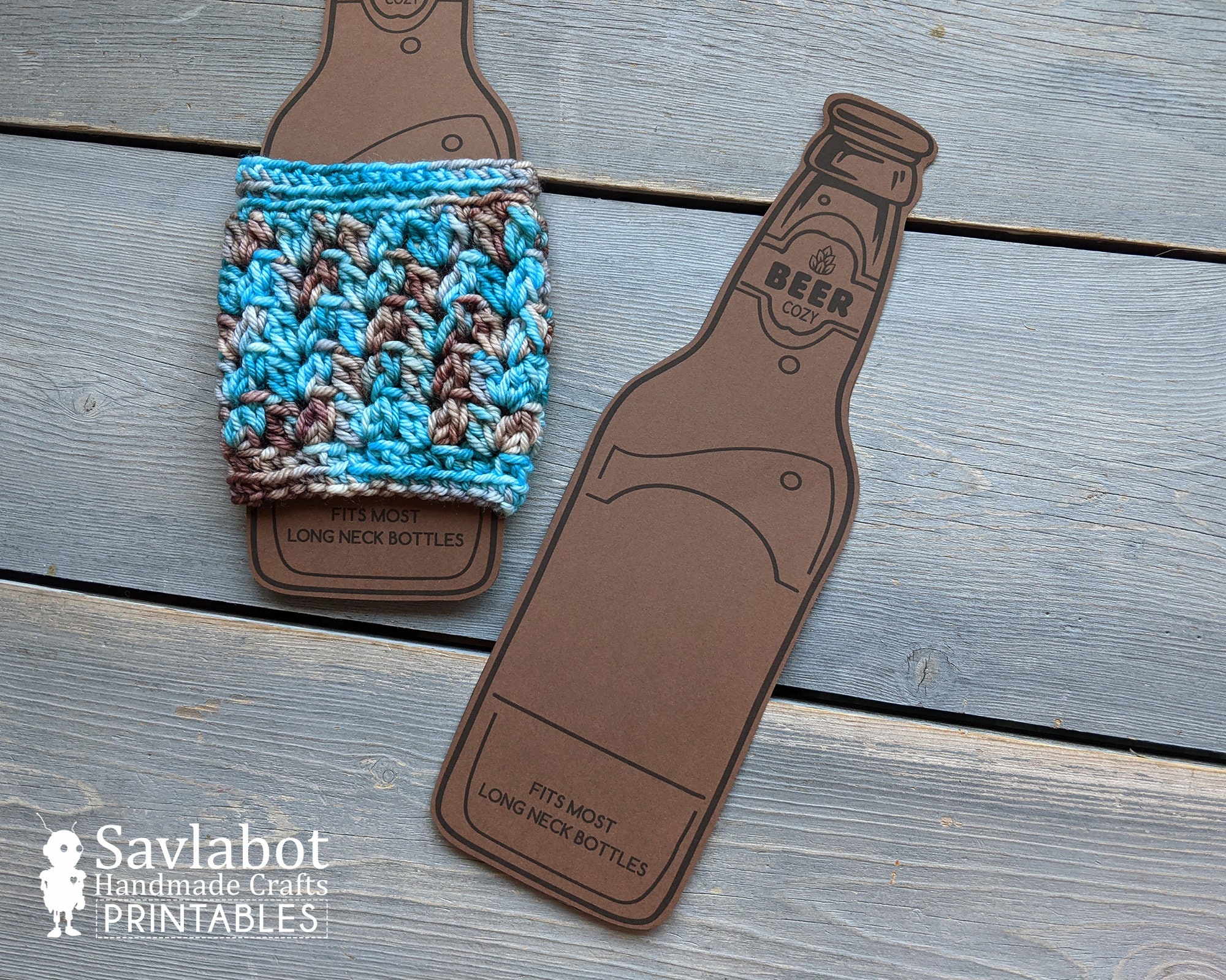 Printable Beer Bottle and Cider Bottle Printable Bottle Cutout - Etsy