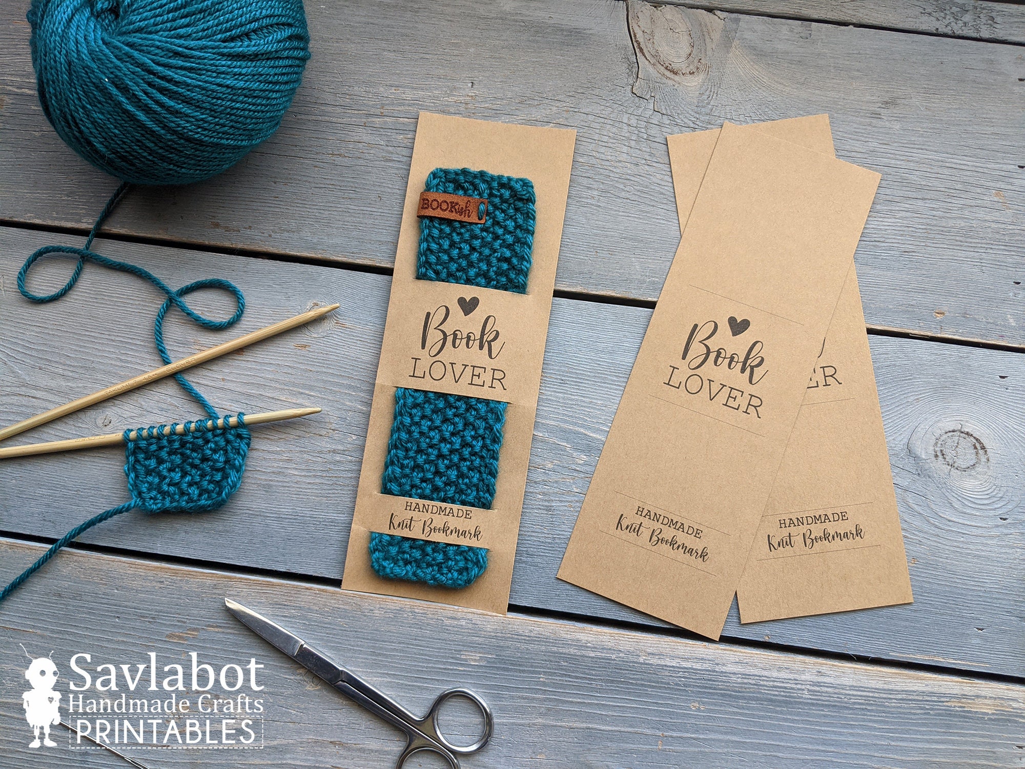 PRINTABLE Bookmark Packaging Downloadable PDF DIY Backing, 44% OFF