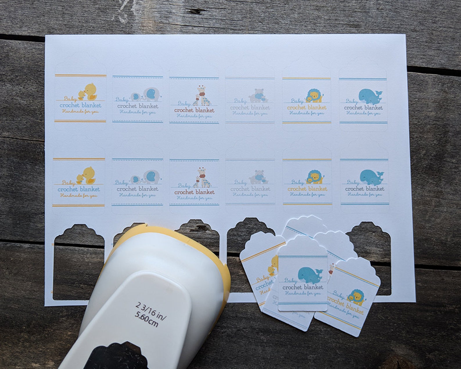 Crochet Tags Crochet Labels Blanket Tags Tags for Blankets - Etsy