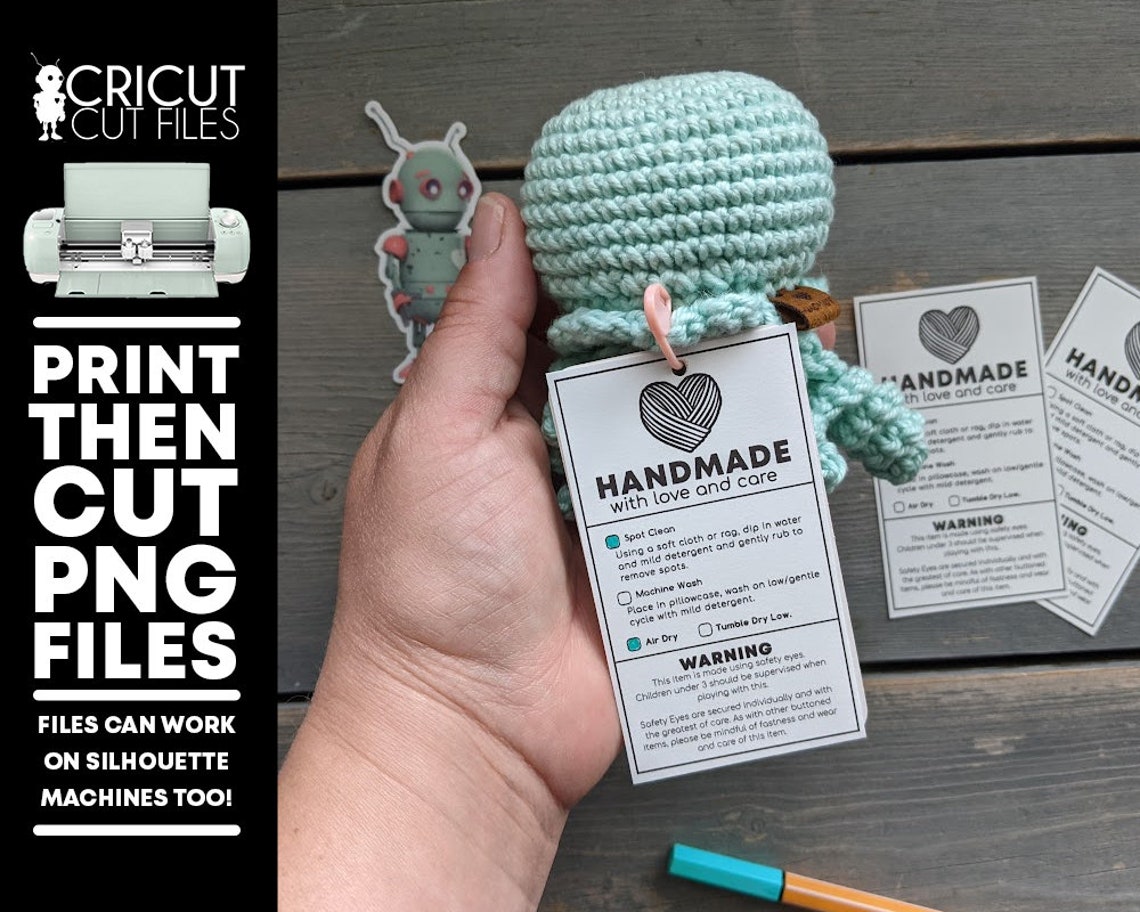 CRICUT Safety Eye and Small Parts Warning Print Then Cut Files - Etsy