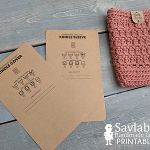 Ebook Sleeve or Cover Printable Tags for Packaging - Etsy