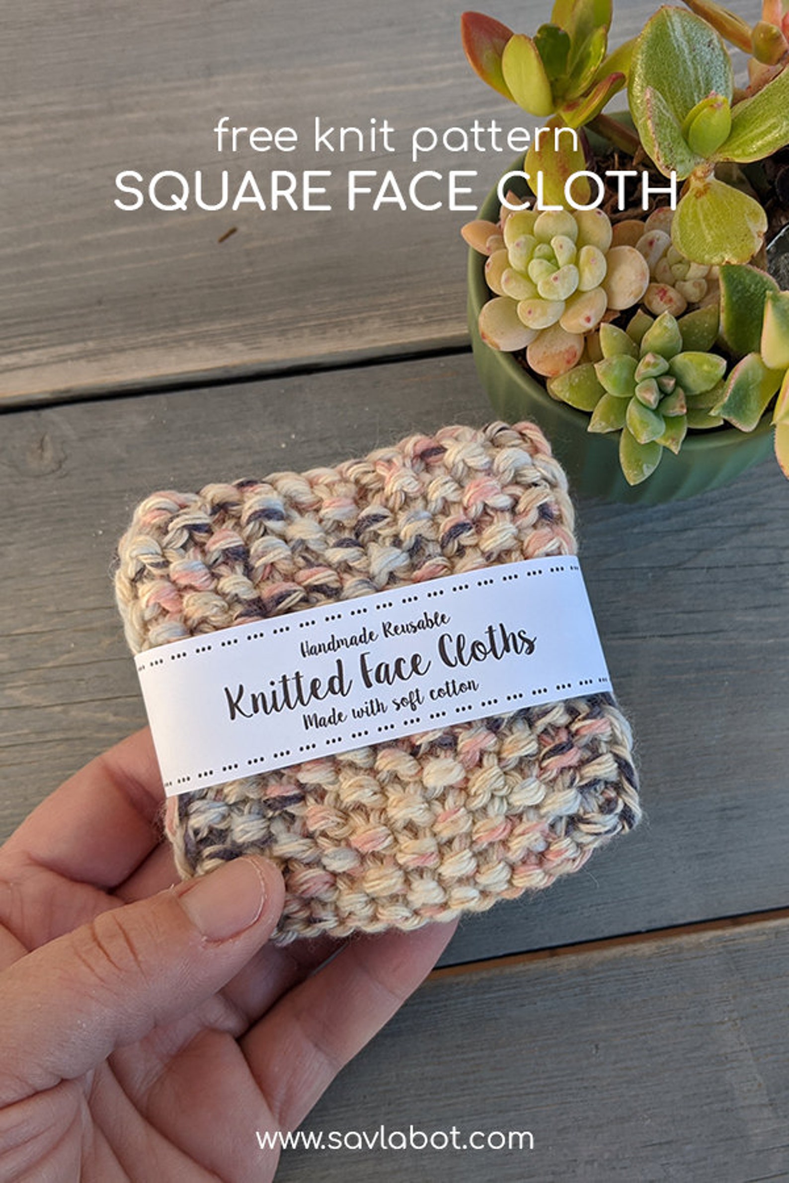 Knitted Face Cloths Multipurpose Cotton Cloth Printable Wrap - Etsy