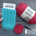 Crochet Slim Can Cozy Pattern and Printable Can Cozy Holder Templates ...