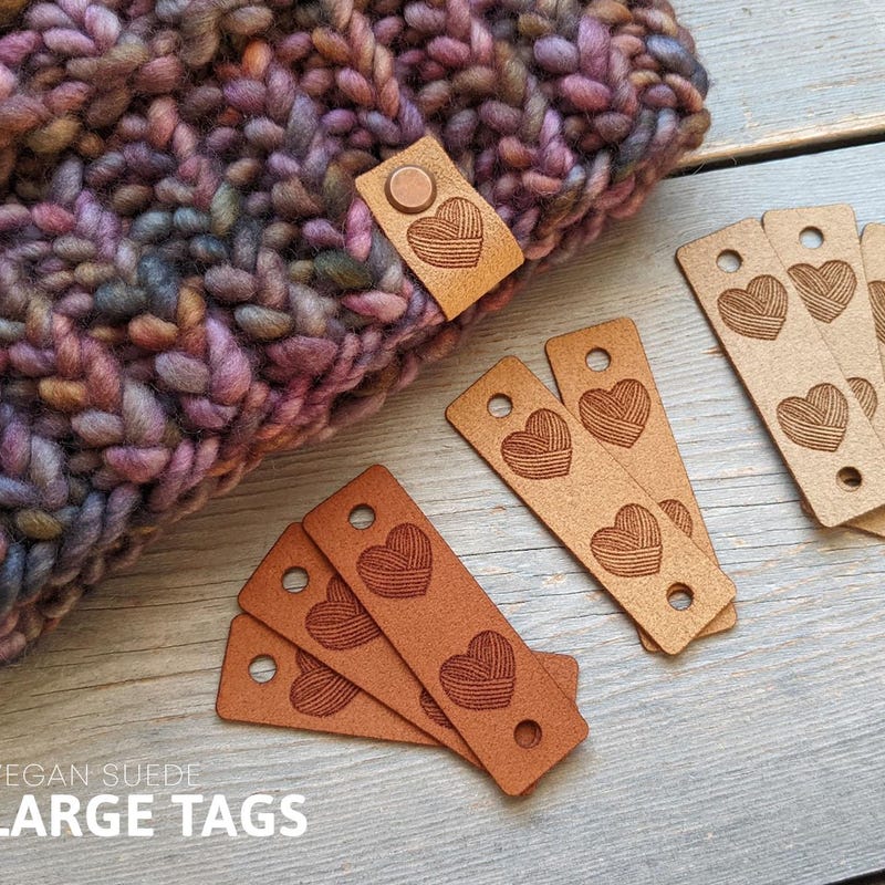 Suede Label Sets - Etsy