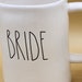 Set of 2 Rae Dunn Bride and Groom Mugs - Etsy