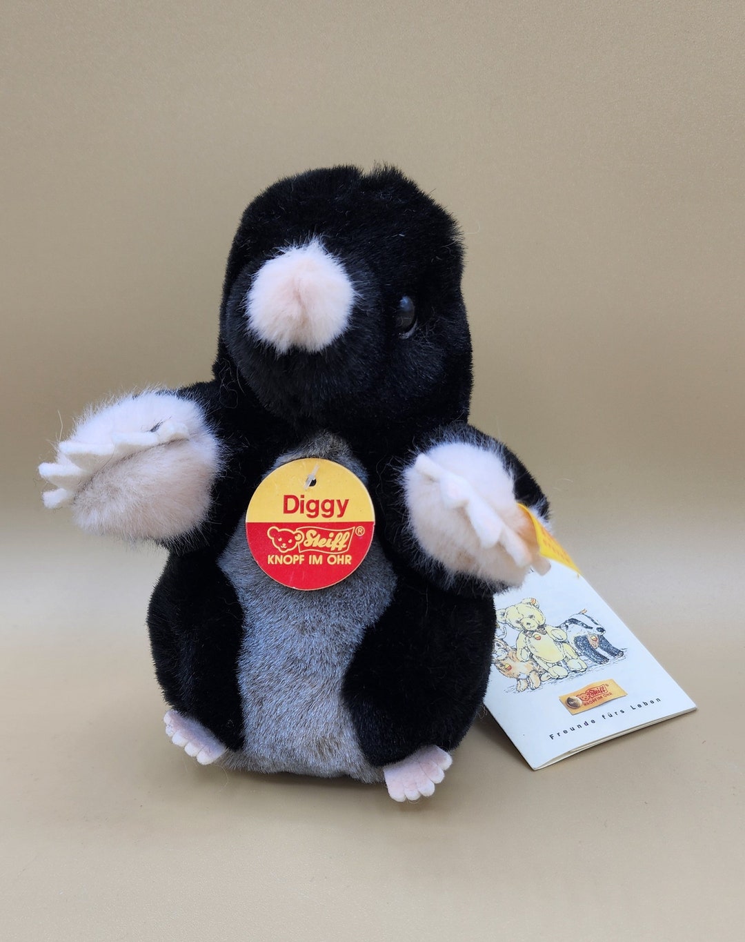 Steiff diggy the Mole Germany - Etsy