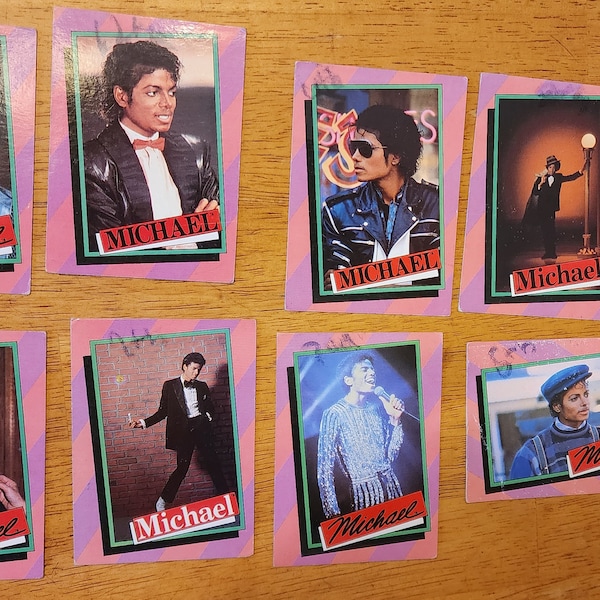 80s Trading Cards - Etsy