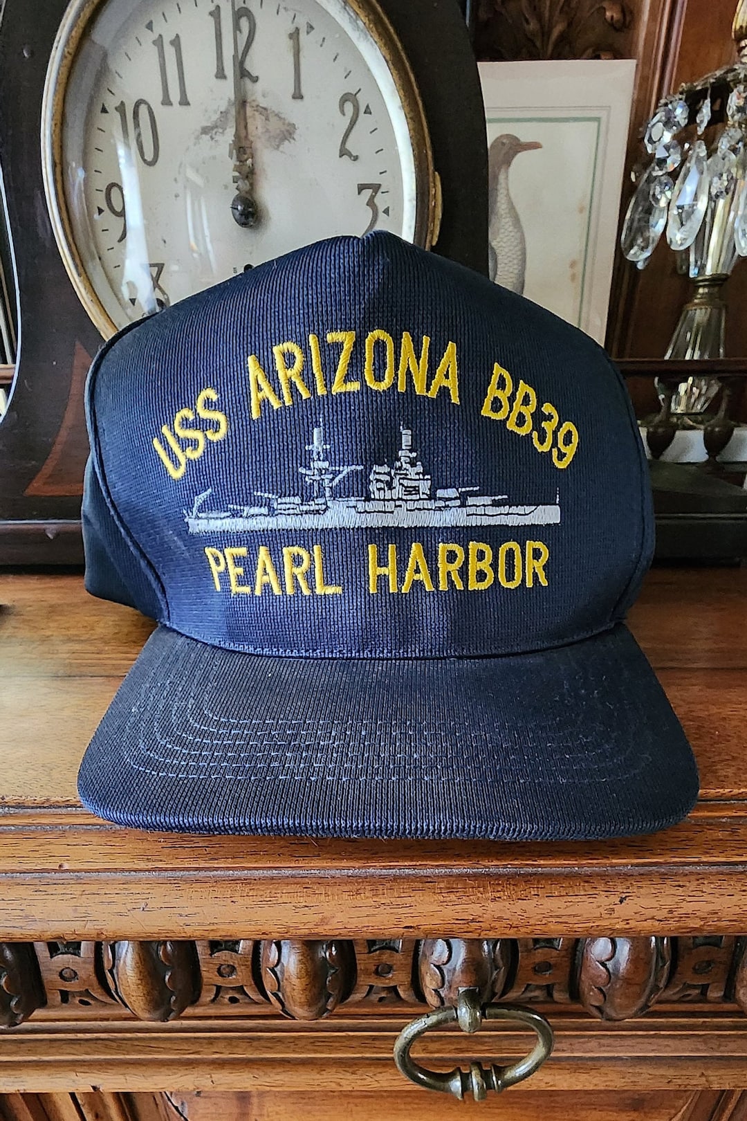 USS Arizona BB39 Pearl Harbor Cap - Etsy