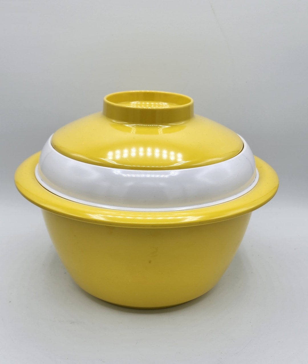 1950s Kenro Yellow Chiller Bowl Ice Bucket - Etsy