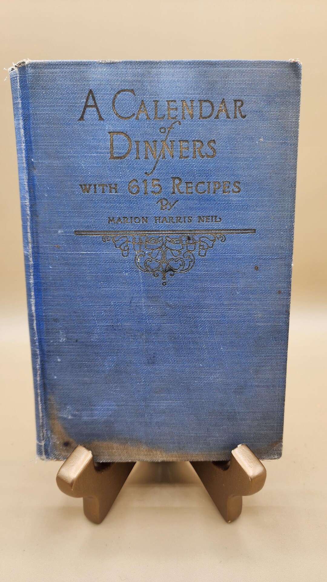 1923 Calendar of Dinners Cookbook by Marion Harris Neil - Etsy