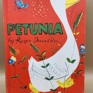 1950 Book Petunia by Roger Duvoisin - Etsy