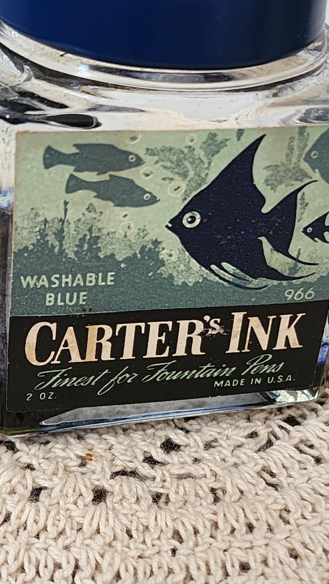 1950s Carter's Ink Jar - Etsy