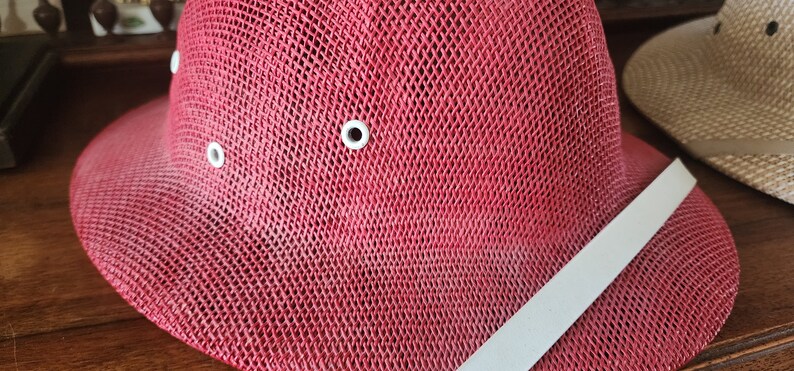 Vintage British Pith Helmet - Etsy