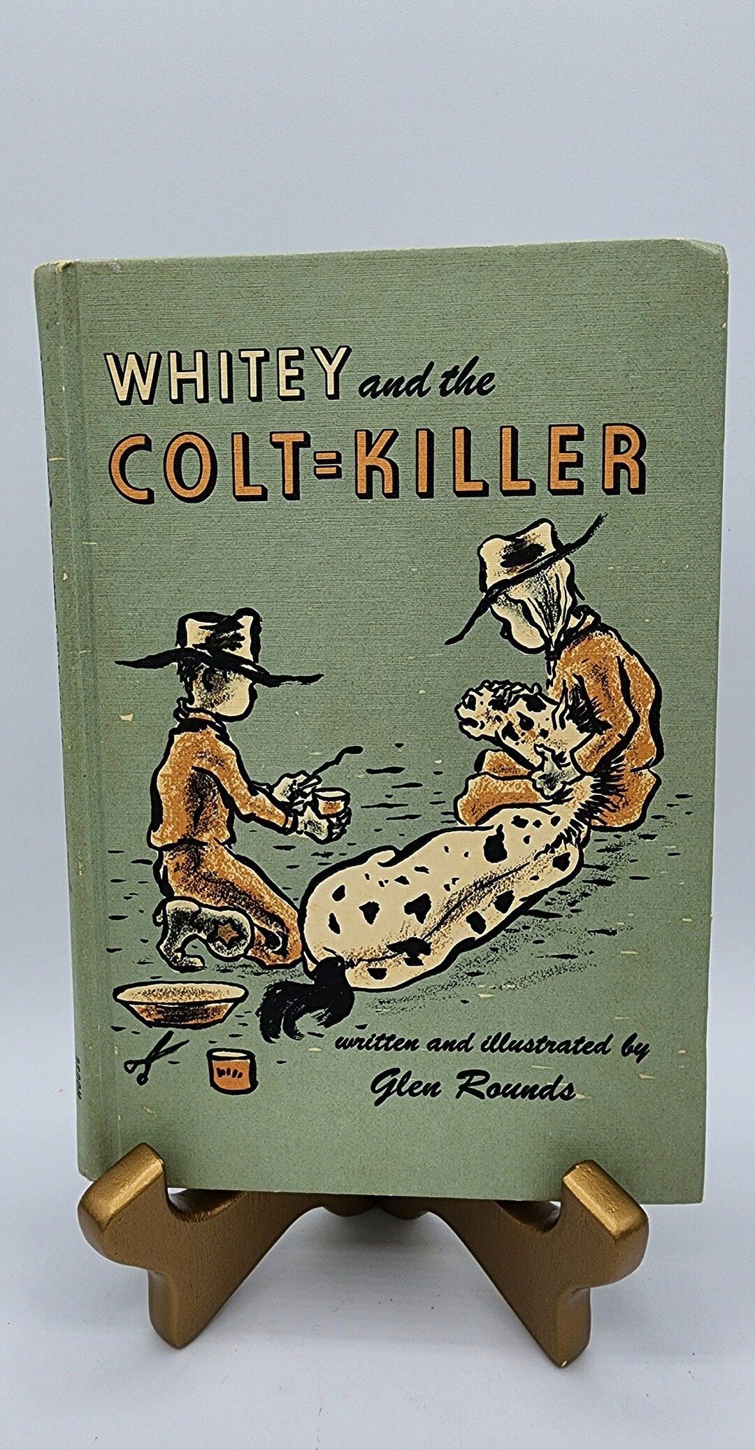 1962 Book Whitey and the Colt-killer by Glen Rounds - Etsy