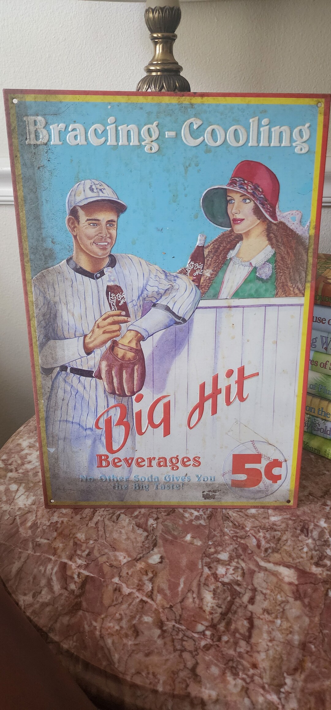 16.25x11 Big Hit Soda Advertising Sign - Etsy