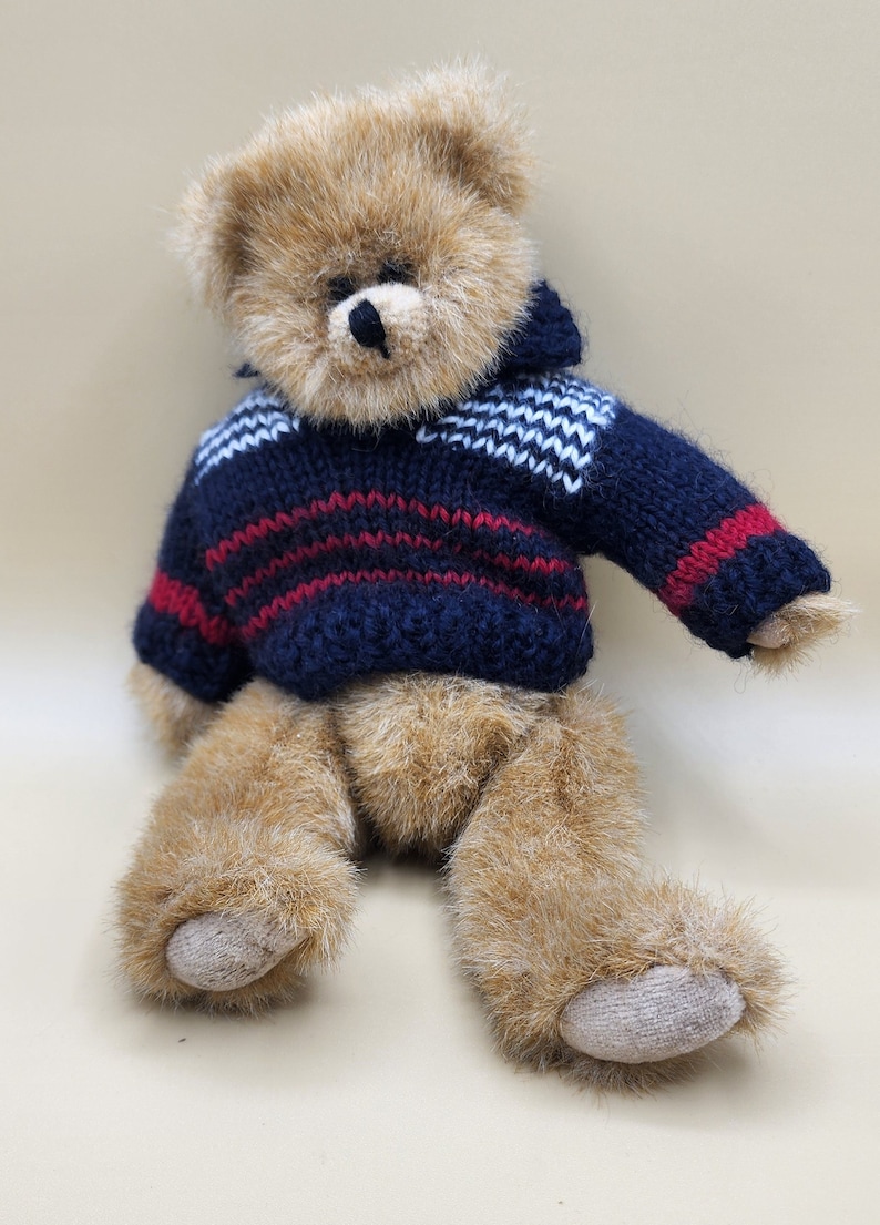 1993 Ty Attic Heirloom Malcolm Bear W/ Sweater - Etsy