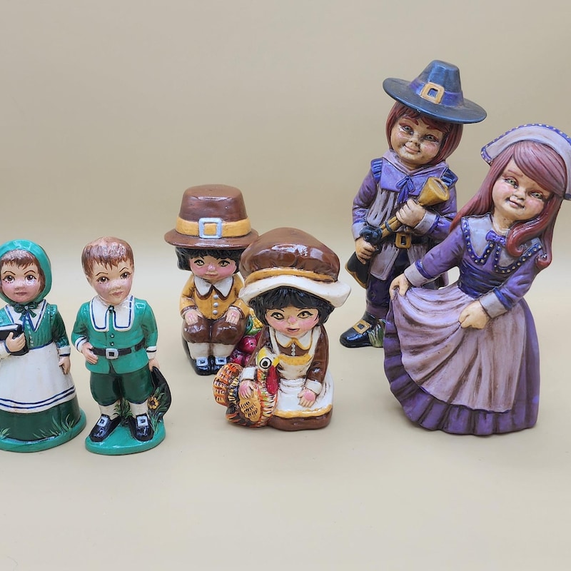 Pilgrim Figurine - Etsy