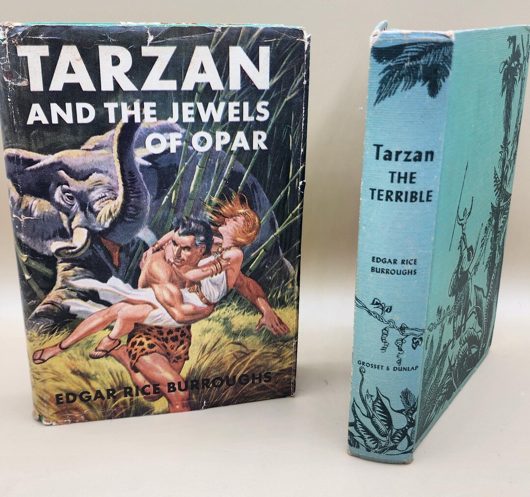 Early Century Tarzan Adventure Novels - Etsy