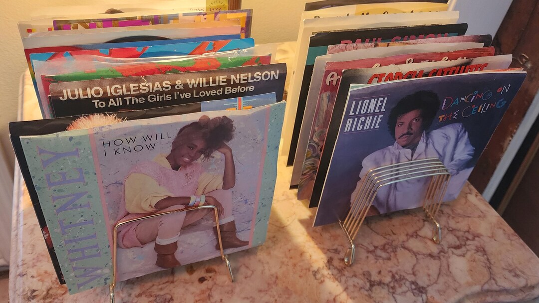 MCM Rack for 45 Record Storage & Display - Etsy