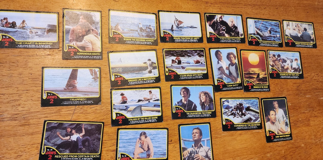 Large Lot of Topps 1980s Trading Cards - Etsy